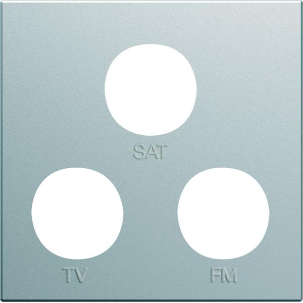 ENJOLIVEUR PRISE TV+FM+SAT GALLERY 2 MODULES TITANE - Samse.fr